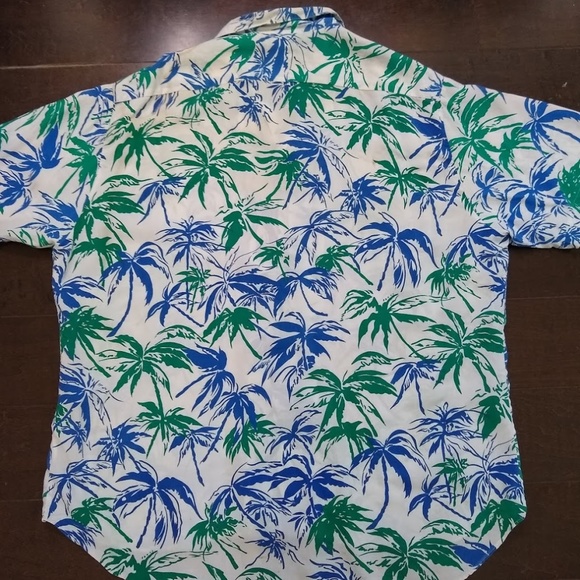Islander | Shirts | Islander Vintage 8s Palm Tree Button Down Shirt ...